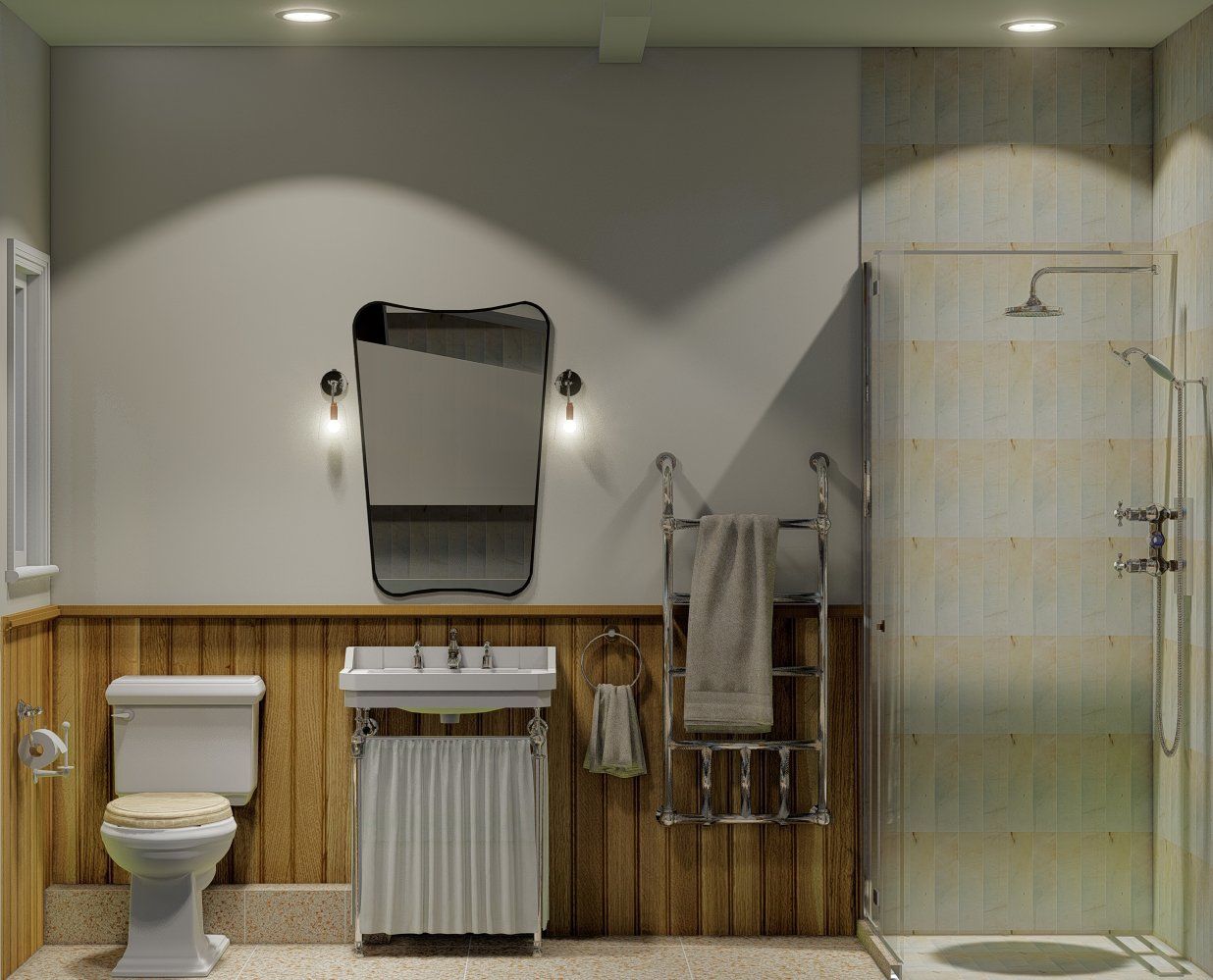 Small Bathroom Design Guide | Shower Room Ideas | Beams